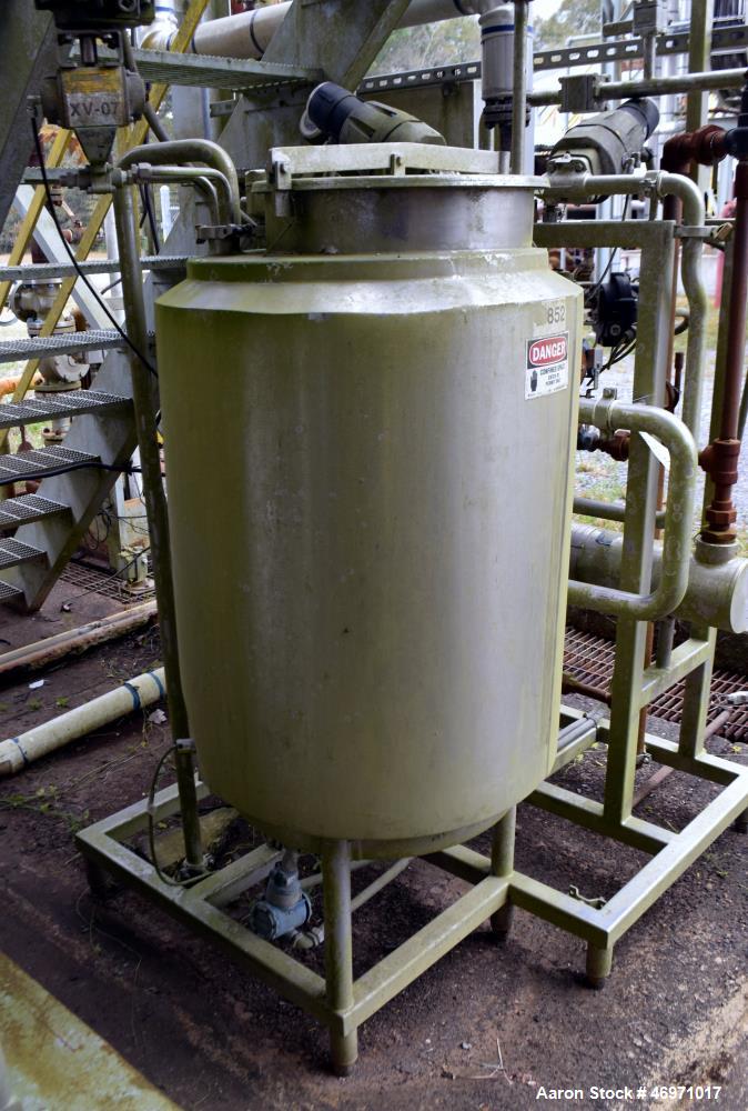 Used Clean In Place CIP System Consisting Of: (1) Approximate 75 gall