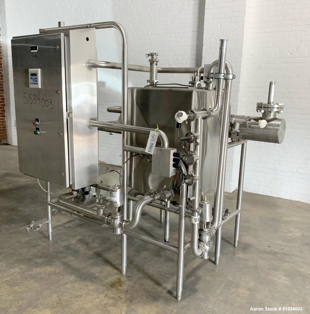 Used Ecolab Clean In Place (CIP) System, Model CIP3, 304 Stainless St