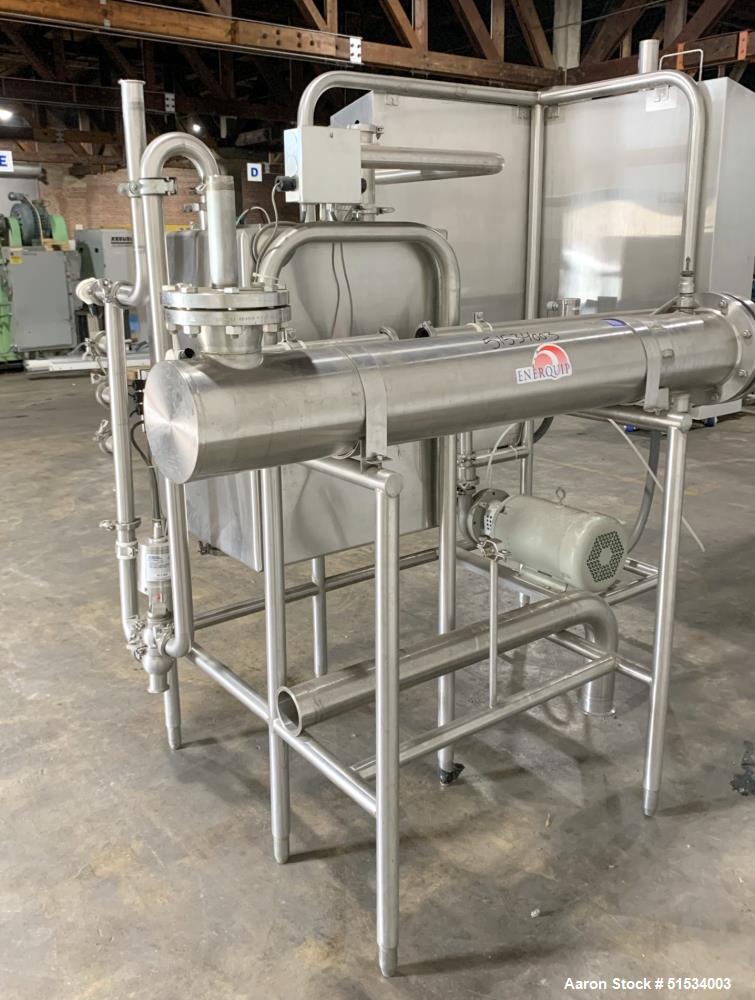 Used Ecolab Clean In Place (CIP) System, Model CIP3, 304 Stainless St