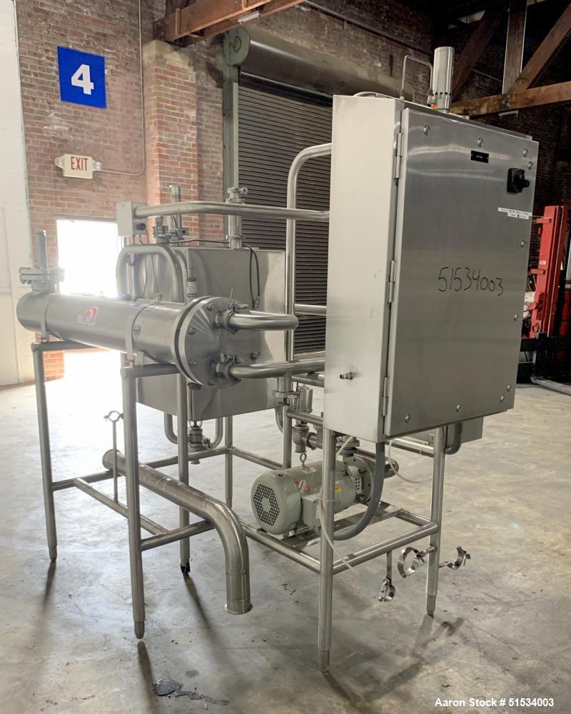 Used Ecolab Clean In Place (CIP) System, Model CIP3, 304 Stainless St