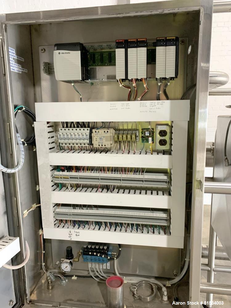 Used Ecolab Clean In Place (CIP) System, Model CIP3, 304 Stainless St