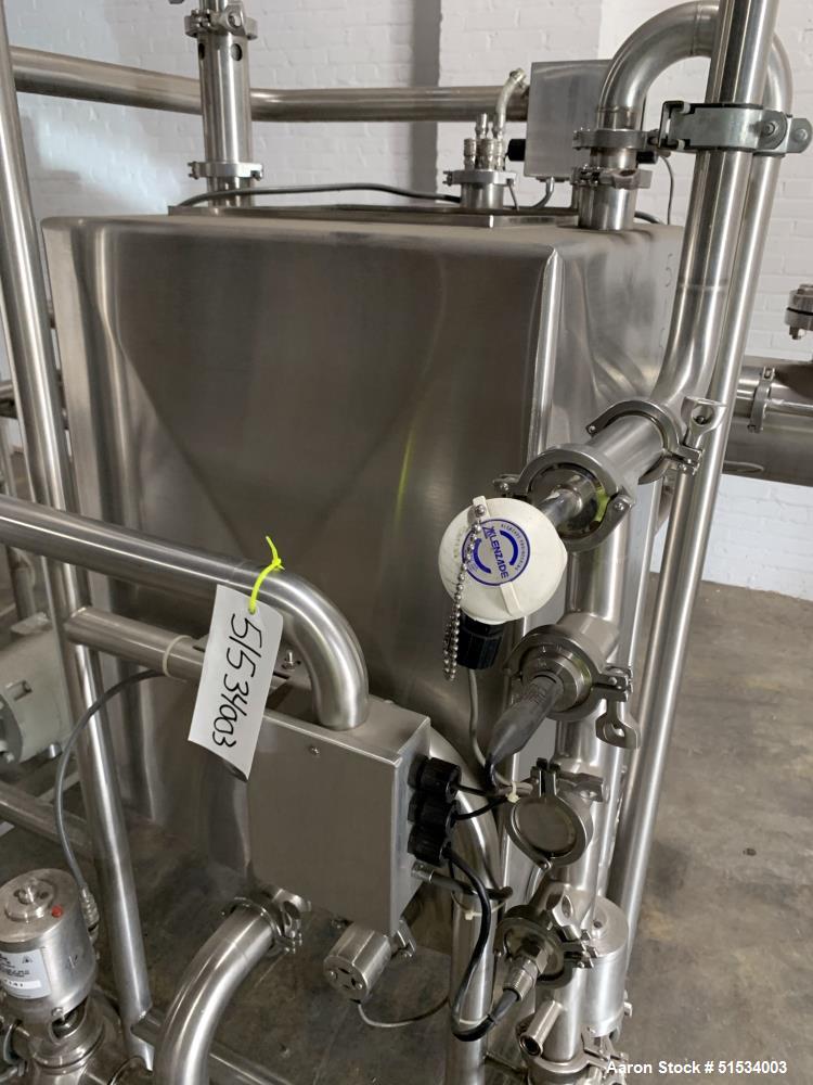 Used Ecolab Clean In Place (CIP) System, Model CIP3, 304 Stainless St