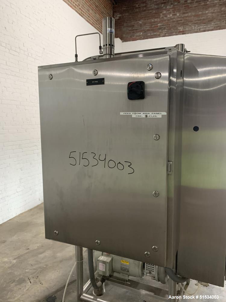Used Ecolab Clean In Place (CIP) System, Model CIP3, 304 Stainless St