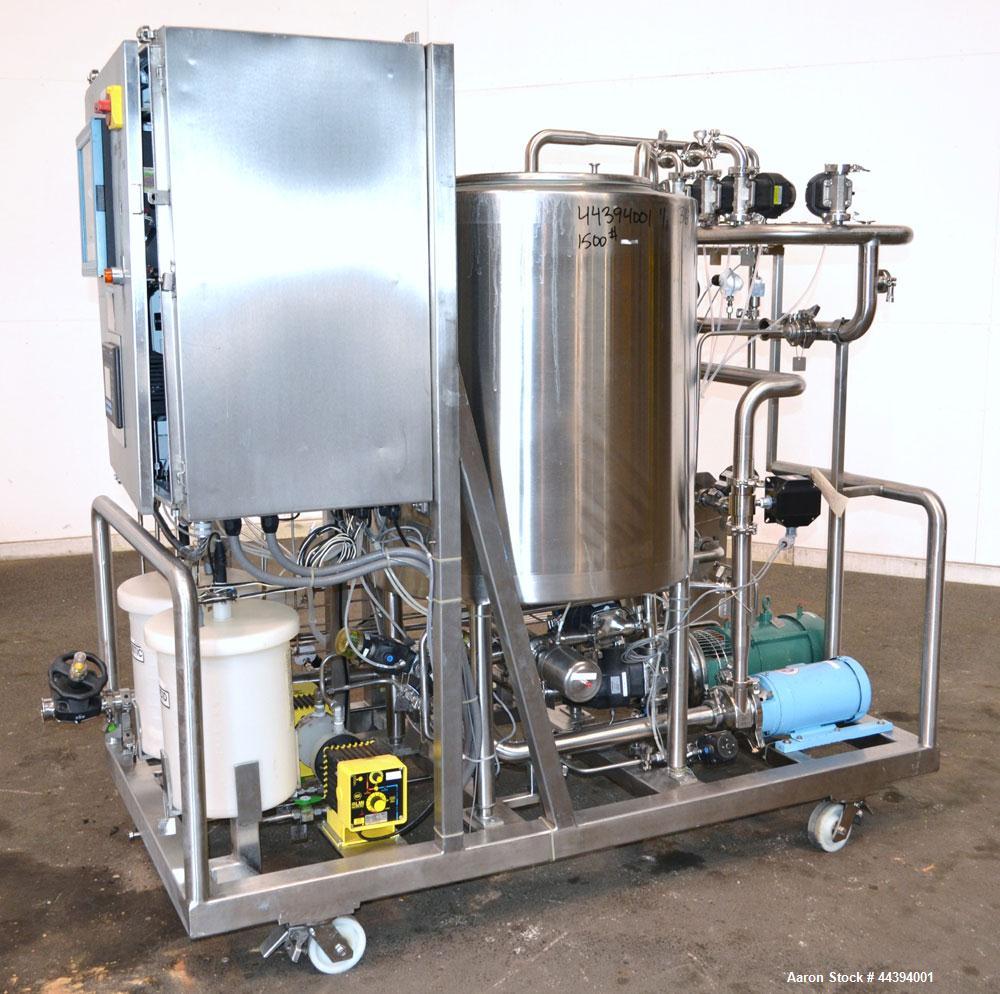 Used Portable Clean In Place System (CIP) consisting of: (1) 100 gall