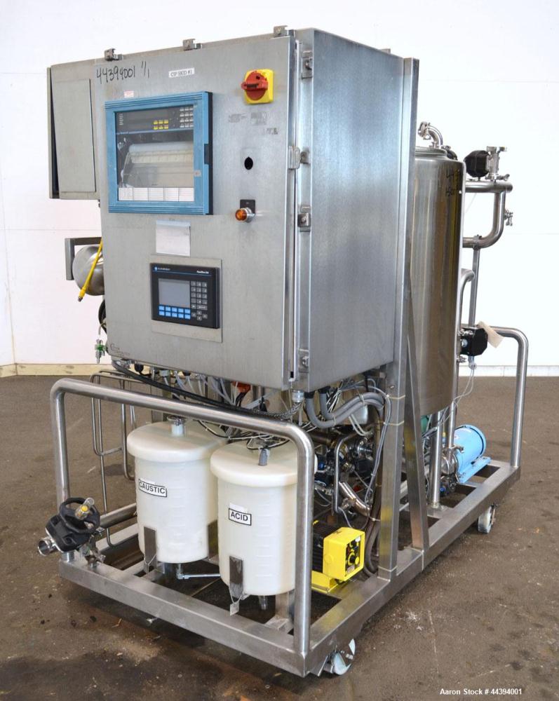 Used Portable Clean In Place System (CIP) consisting of: (1) 100 gall