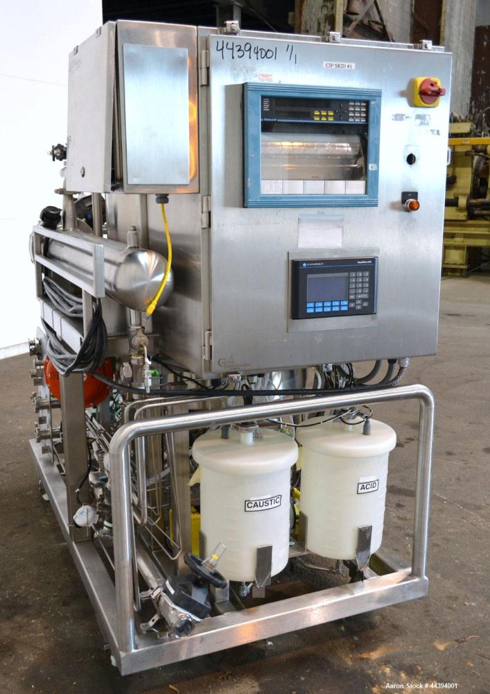 Used Portable Clean In Place System (CIP) consisting of: (1) 100 gall