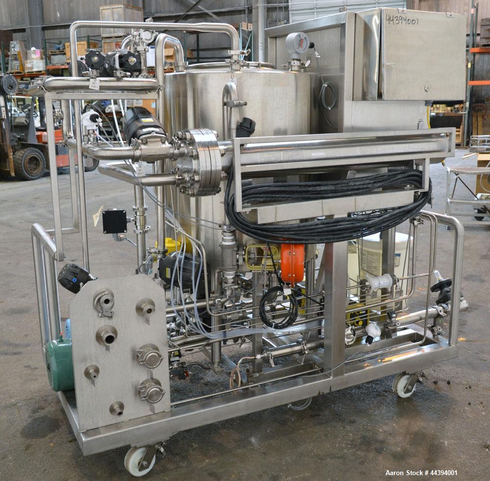 Used Portable Clean In Place System (CIP) consisting of: (1) 100 gall