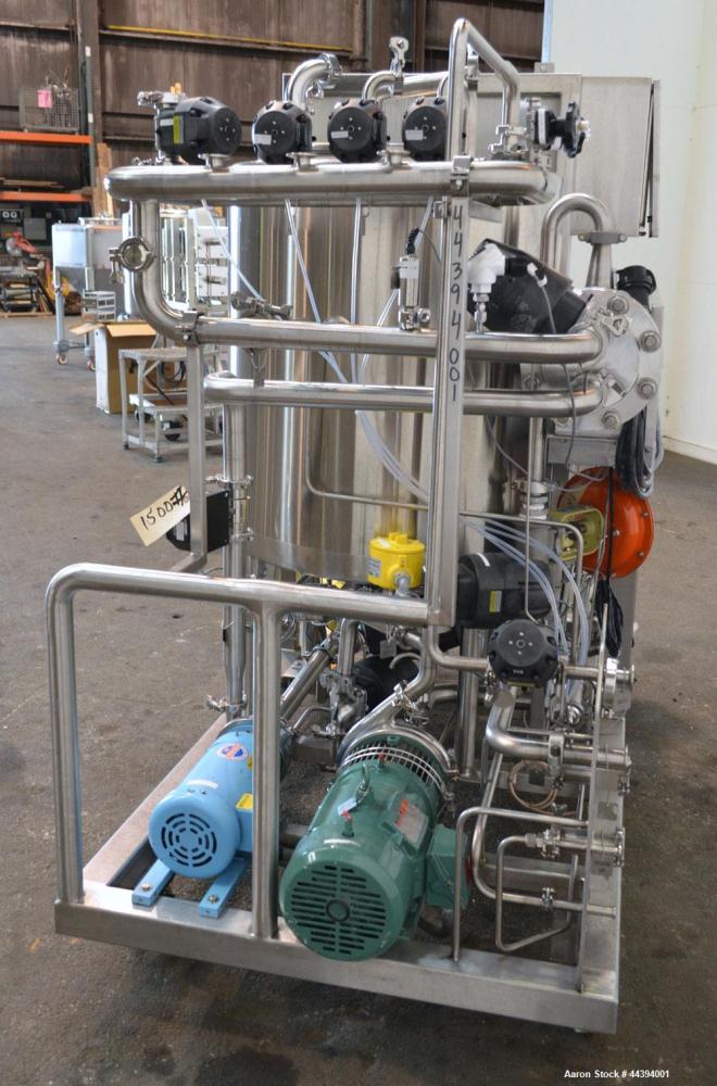 Used Portable Clean In Place System (CIP) consisting of: (1) 100 gall