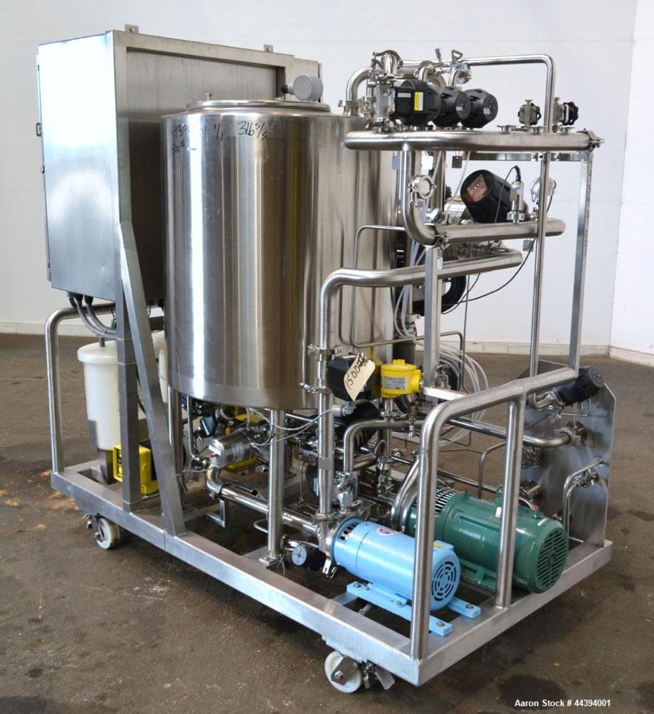 Used Portable Clean In Place System (CIP) consisting of: (1) 100 gall