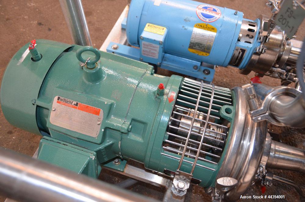 Used Portable Clean In Place System (CIP) consisting of: (1) 100 gall