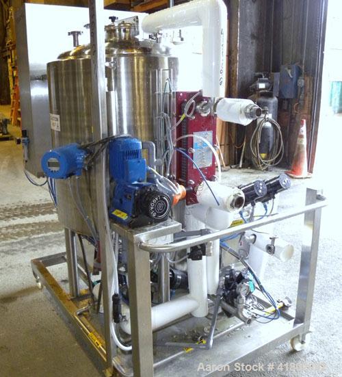 Used Packo Inox PMC Mobile Clean In Place System consisting of: (1) P