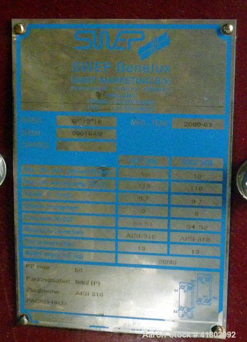 Used Packo Inox PMC Mobile Clean In Place System consisting of: (1) P