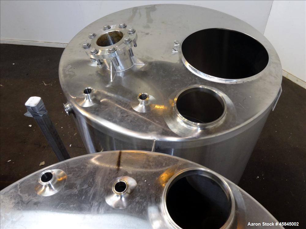 Used Sani-Matic Clean-In-Place Two Tank System, Model CIP-1122, 316 S