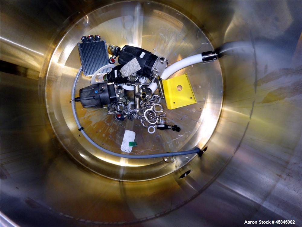 Used Sani-Matic Clean-In-Place Two Tank System, Model CIP-1122, 316 S