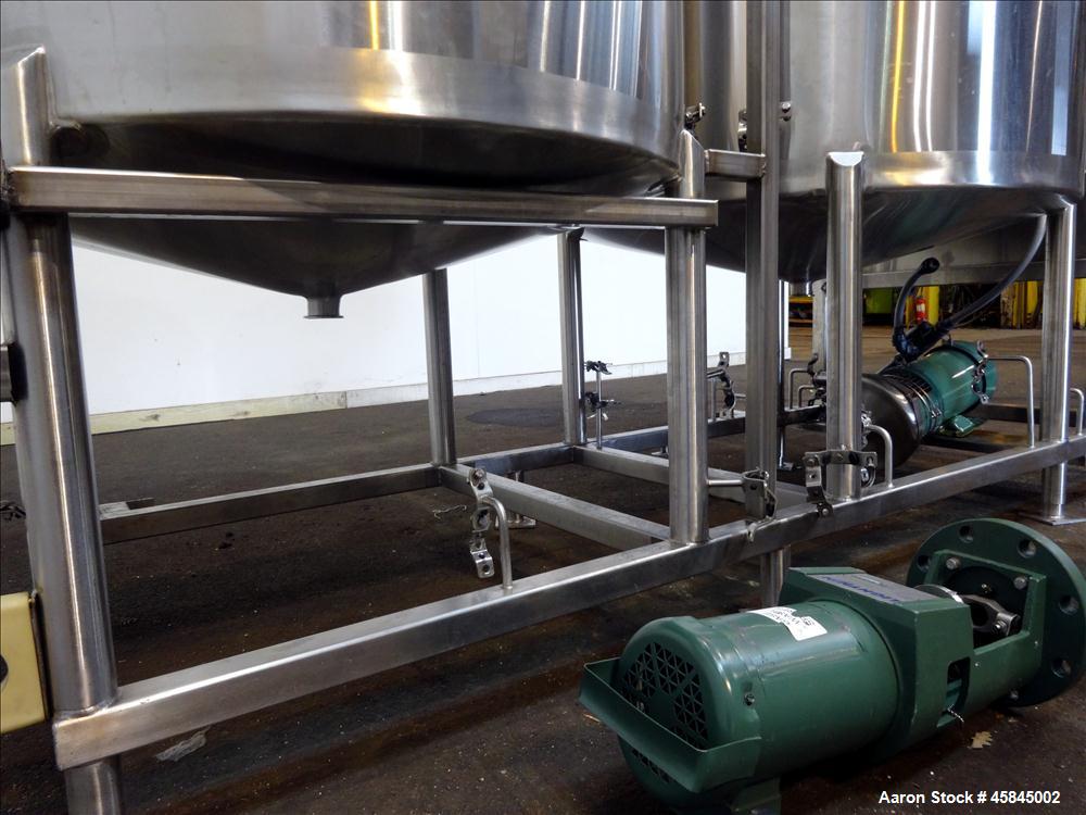 Used- Sani-Matic Clean-In-Place Two Tank System, Used- Sani-Matic Clean-In-Place Two Tank System,