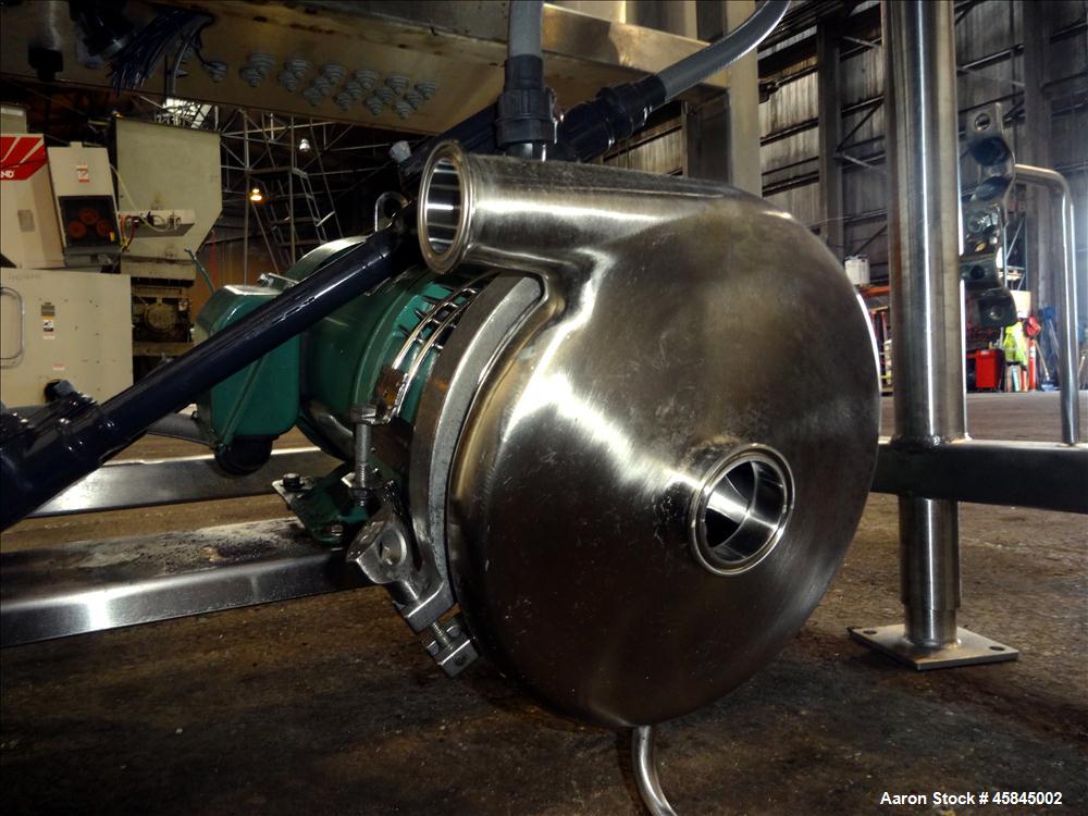 Used- Sani-Matic Clean-In-Place Two Tank System, Used- Sani-Matic Clean-In-Place Two Tank System,