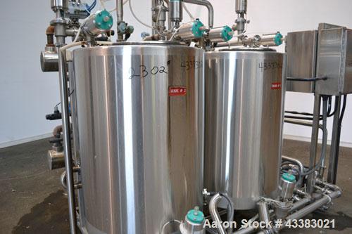 Used- Sani-Matic Stainless Steel CIP System Consi