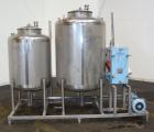 Used JCS Process & Control CIP System, stainless steel, consisting of