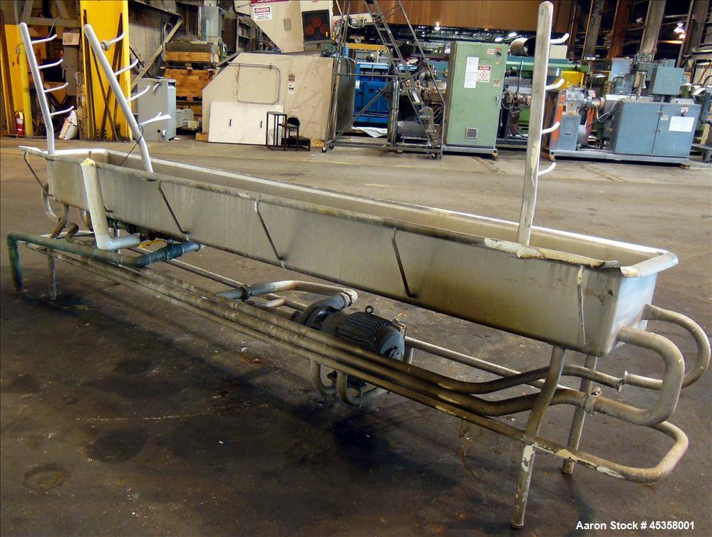 Used COP Clean Out Of Place Tank, Approximately 110 Gallons, 304 Stai