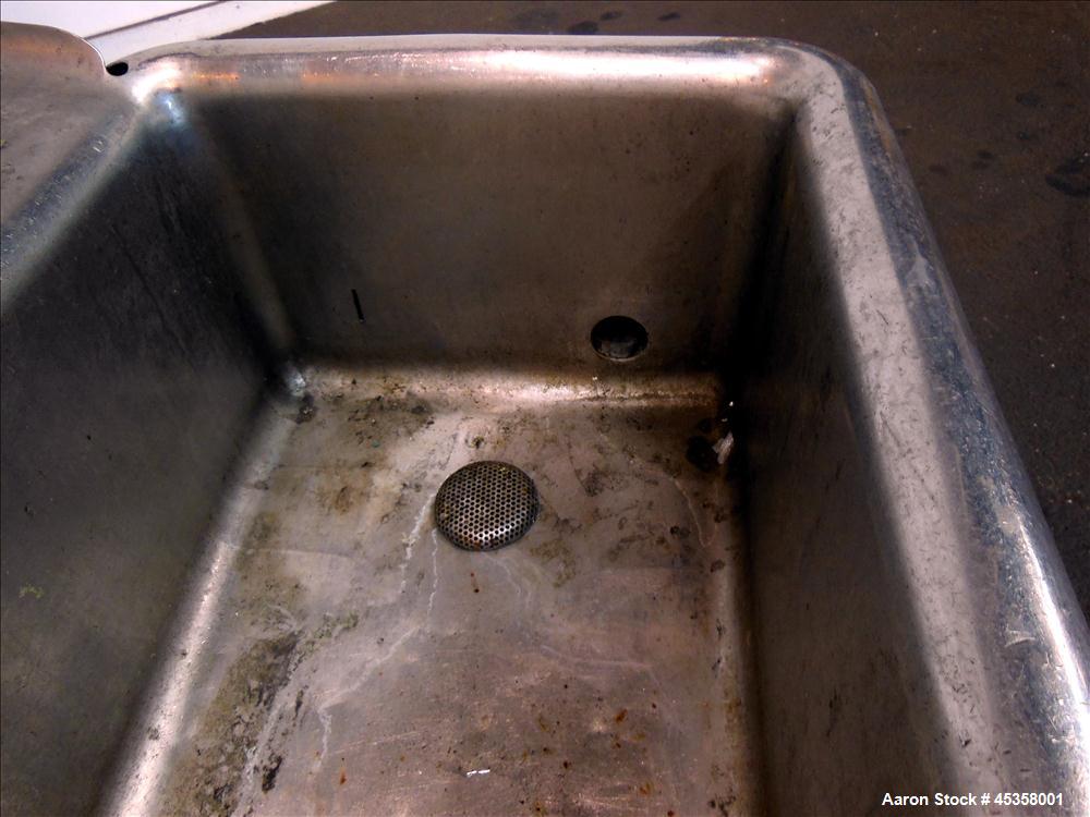 Used COP Clean Out Of Place Tank, Approximately 110 Gallons, 304 Stai