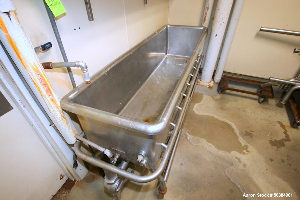 UsedStainless Steel COP Tank with Jet Spray, Includes Fristam 10 hp C