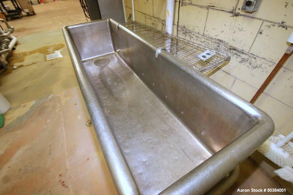 UsedStainless Steel COP Tank with Jet Spray, Includes Fristam 10 hp C