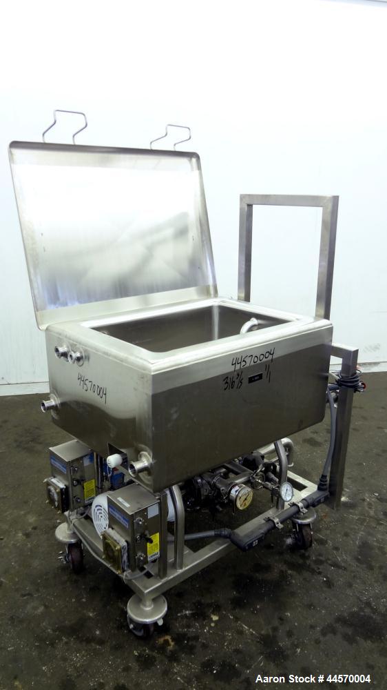 Used C.O.P. Clean Out Of Place System, 316 Stainless Steel. Consisti