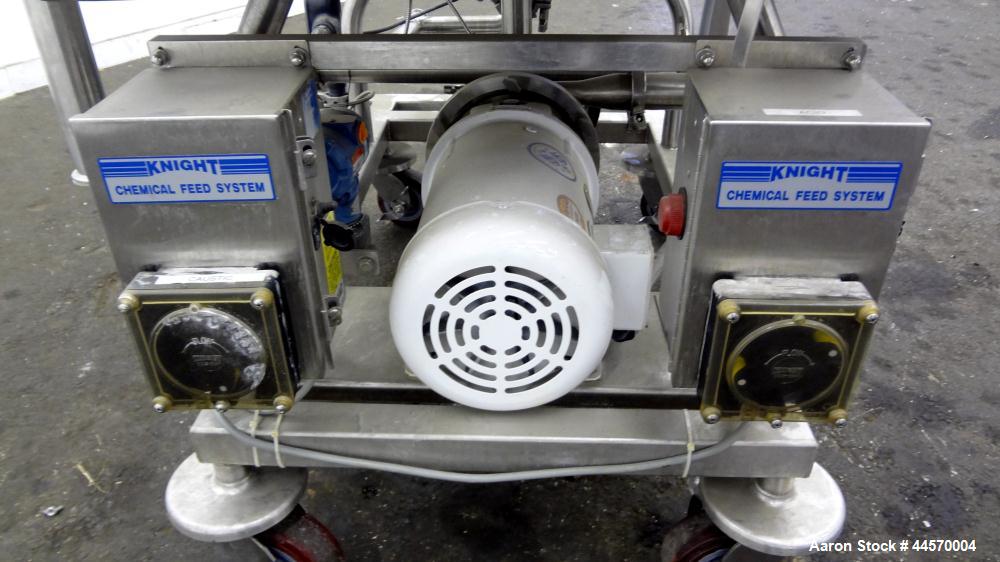 Used C.O.P. Clean Out Of Place System, 316 Stainless Steel. Consisti