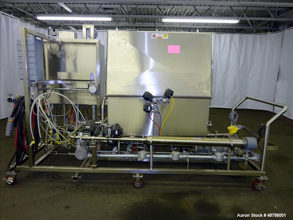 Used Sani-Matic Clean Out Of Place Washer, Approximate 110 Gallon (85