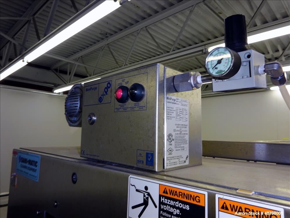 Used Sani-Matic Clean Out Of Place Washer, Approximate 110 Gallon (85