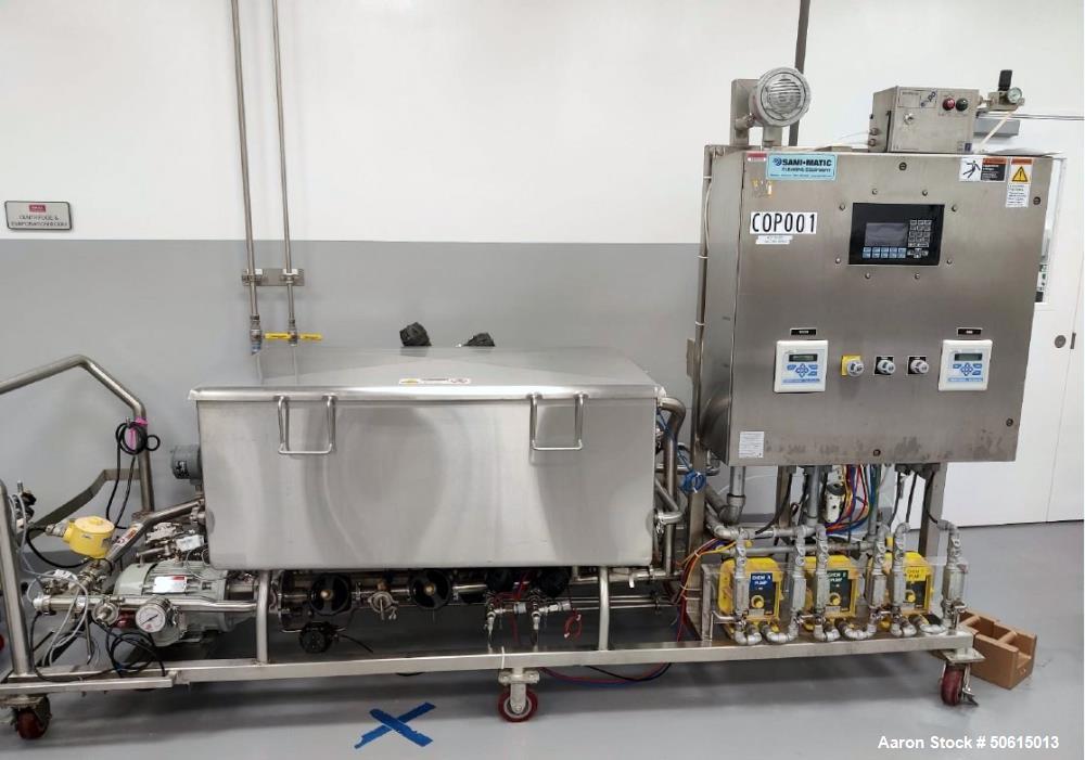 Used Sani-Matic Clean Out Of Place Washer, Approximate 110 Gallon (85