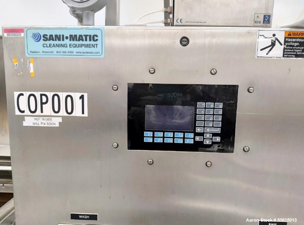 Used Sani-Matic Clean Out Of Place Washer, Approximate 110 Gallon (85
