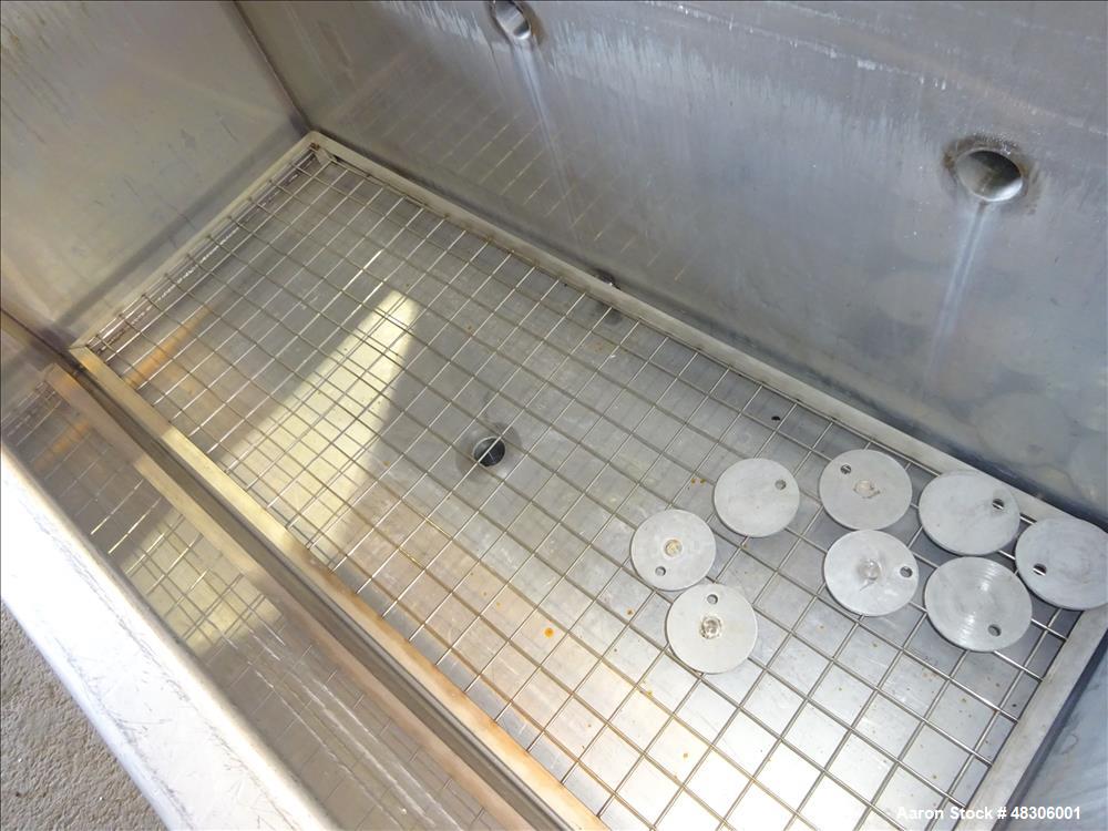 Used Stainless Specialist COP Clean Out of Place Tank, 316 Stainless