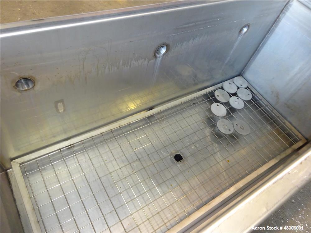 Used Stainless Specialist COP Clean Out of Place Tank, 316 Stainless