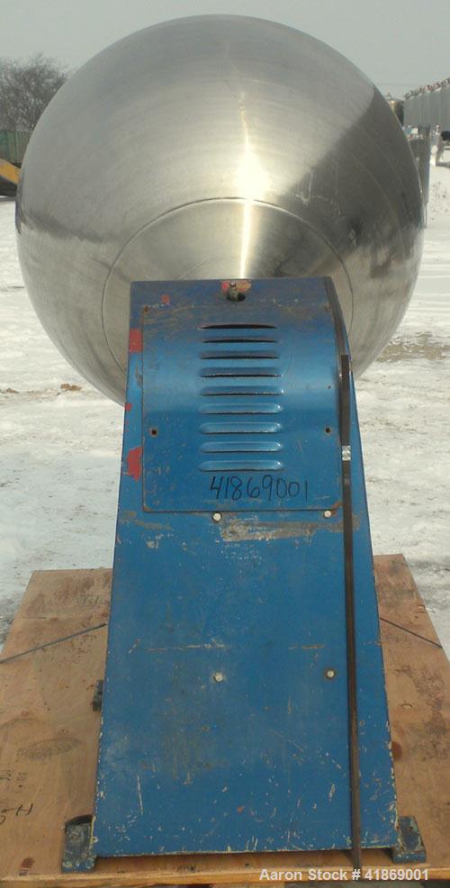Used Cherry Burrell Coating Pan/Polisher, model 16VS, 304 stainless s