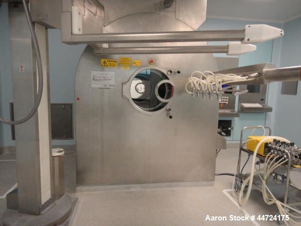 Used Glatt Type GC-1500 Tablet Coater. Unit includes (5) spray guns.