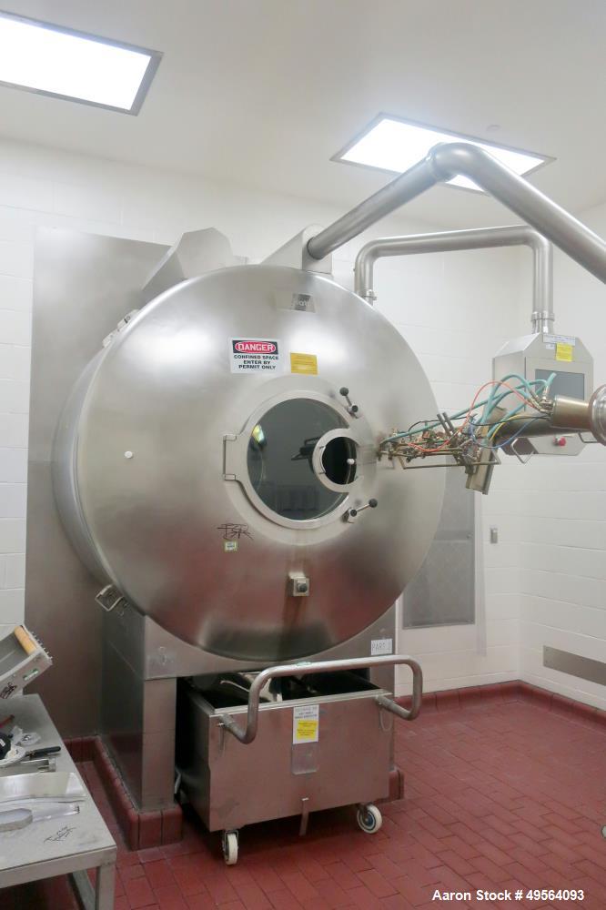 Used- Glatt 60" Procoater Coating Pan, Model GC-X