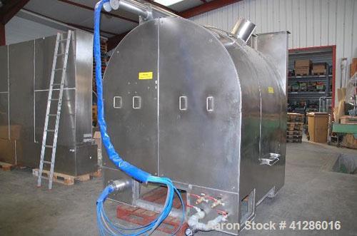 UsedGlatt Stainless Steel Coating Pan, Model GC1500, 420 Kg, 316 sta