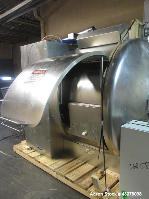 Used Glatt Coating Pan, Model GCX1500. Stainless steel construciton,