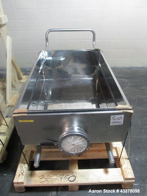 Used Glatt Coating Pan, Model GCX1500. Stainless steel construciton,