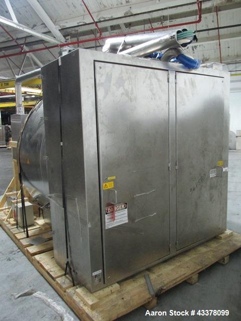 Used Glatt Coating Pan, Model GCX1500. Stainless steel construciton,