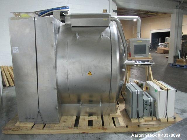 Used Glatt Coating Pan, Model GCX1500. Stainless steel construciton,