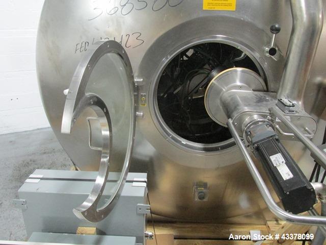 Used Glatt Coating Pan, Model GCX1500. Stainless steel construciton,