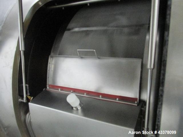 Used Glatt Coating Pan, Model GCX1500. Stainless steel construciton,