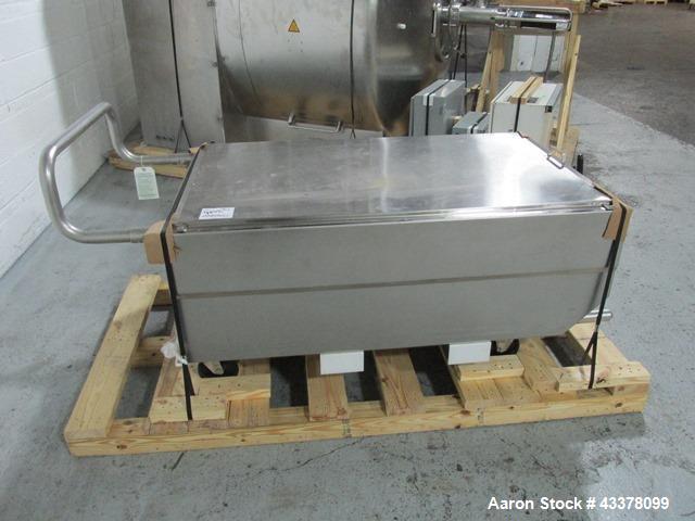 Used Glatt Coating Pan, Model GCX1500. Stainless steel construciton,