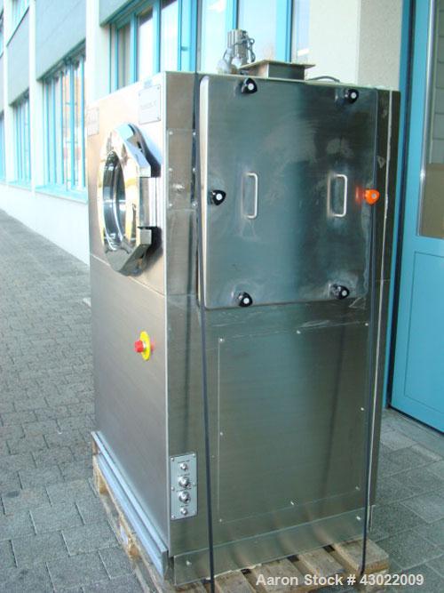 UsedManesty Accelacota Automatic Tablet Coater. Batch size 16.5 - 33