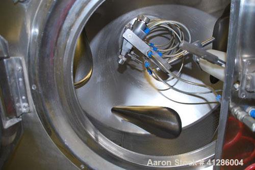 UsedManesty Accelacota 150 Coating Pan, 316 stainless steel, explosio