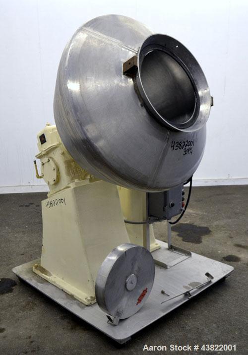 Used- Multi-Purpose Coating Pan, 304 Stainless St