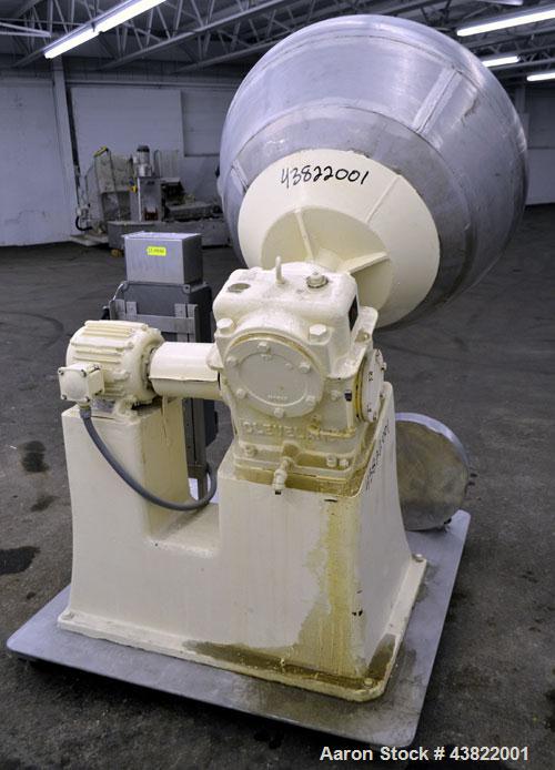 Used Multi-Purpose Coating Pan, 304 Stainless Steel. Hexagonal-shaped