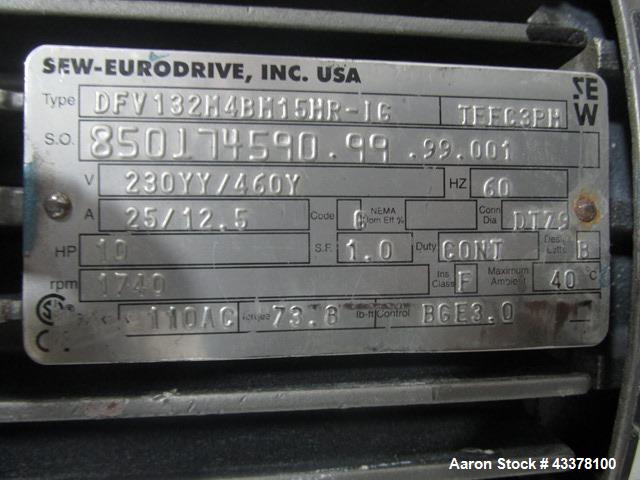 Used- Thomas Engineering Spectrum Coating Pan, Mo